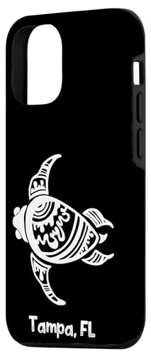 iPhone 13 Tampa, FL White Tribal Tattoo Save The Sea Turtle Case