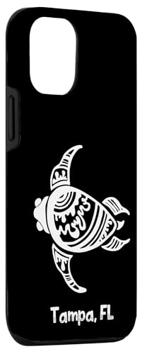 iPhone 13 Tampa, FL White Tribal Tattoo Save The Sea Turtle Case