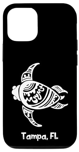 iPhone 13 Tampa, FL White Tribal Tattoo Save The Sea Turtle Case