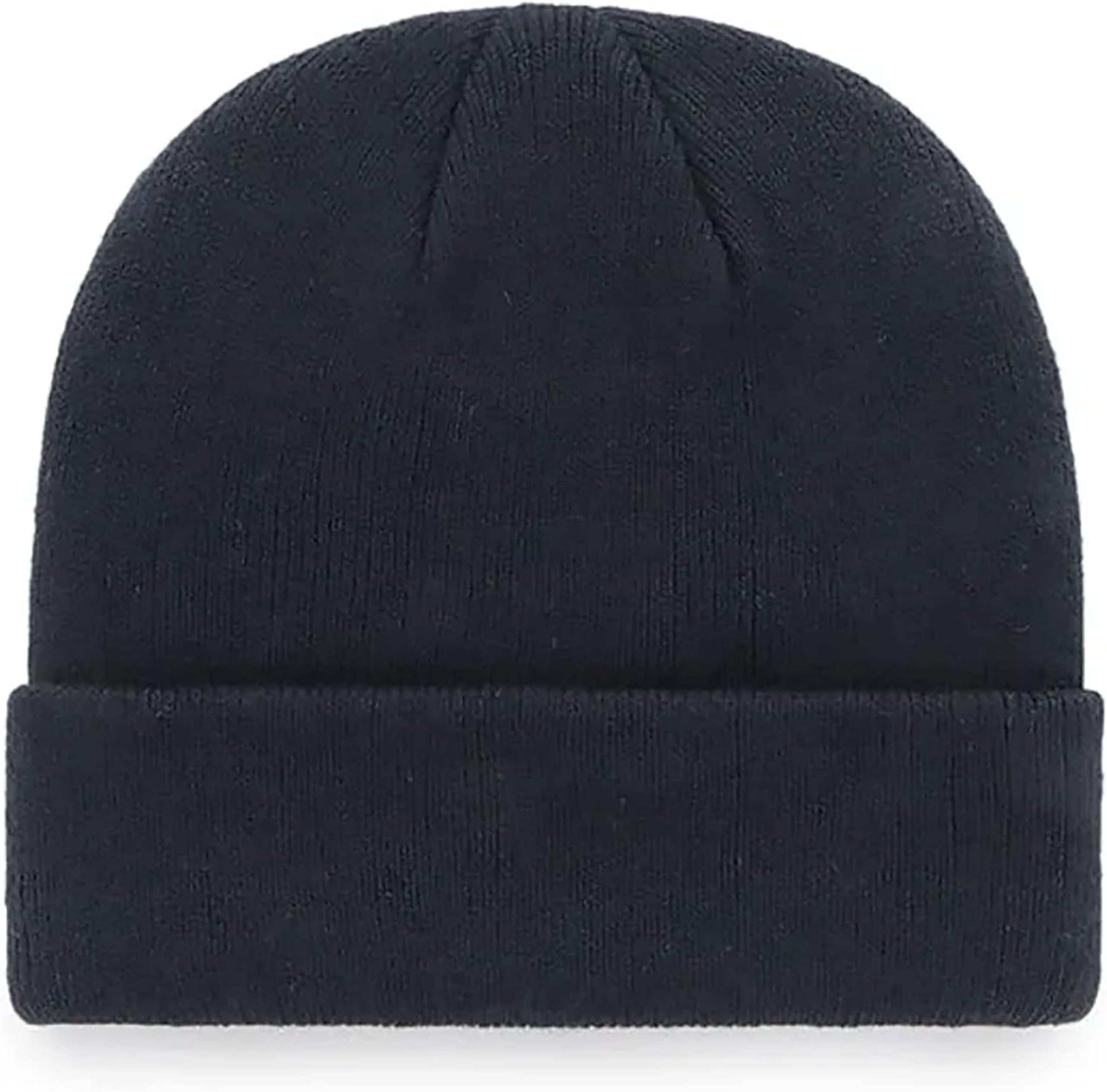 '47 MLB Unisex-Adult Primary Logo Cuffed Knit Primary Logo Team Color Beanie Hat Cold Weather Hat, One Size (Atlanta Braves Navy)