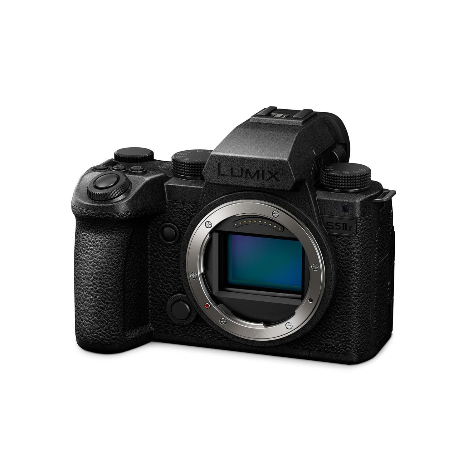 Panasonic Lumix S5 IIX 24.2MP Full Frame Mirrorless Camera with Phase Hybrid AF with Extra Panasonic DMW-BLK22 Lithium-ion Battery Pack Bundle (2 Items)
