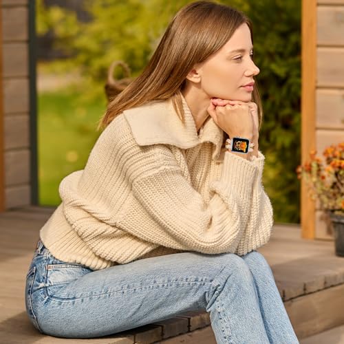 OANGOHW Fall Autumn Thanksgiving Watch Bands Compatible with Watch Band 38mm 40mm 41mm for Women Men