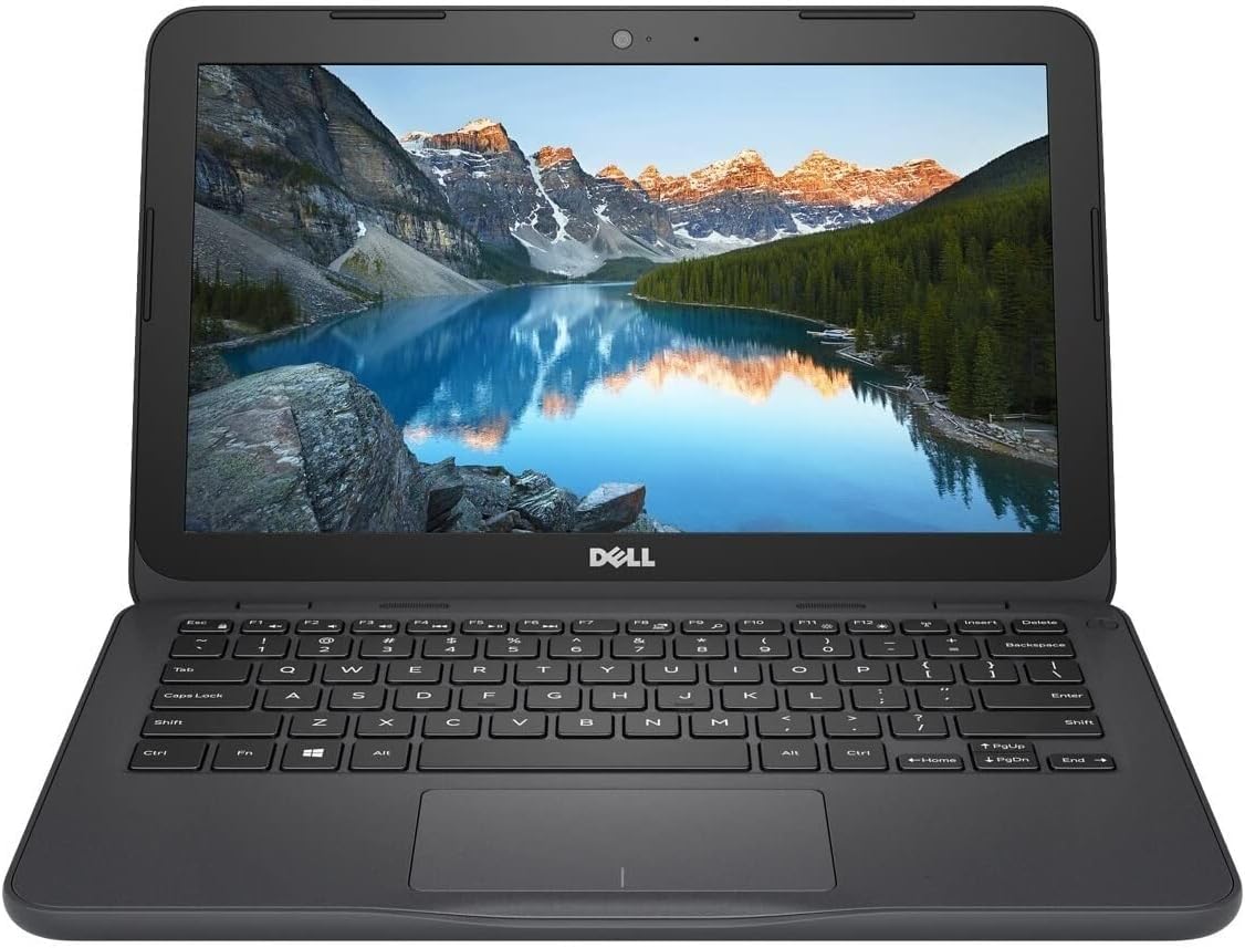 Dell Chromebook 3180 Laptop Computer, 11.6 Inch Laptop PC, Intel Celeron N3060, 4GB RAM, 16GB SSD, Web Camera, Wi-Fi, Bluetooth, HDMI, Chrome OS (Renewed)