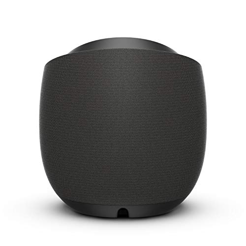 Belkin SOUNDFORM Elite Hi-Fi Smart Speaker + Wireless Charger (Alexa Voice-Controlled Bluetooth Speaker) Sound Technology By Devialet, Fast Wireless Charging for iPhone, Samsung Galaxy & More - Black