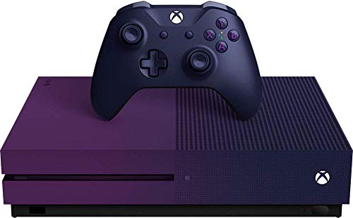 Microsoft Xbox One S Console, 1TB Storage with Accessories - Gradient Purple
