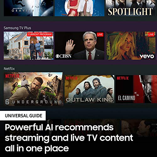Samsung 43-inch Class Crystal UHD TU-7000 Series - 4K UHD HDR Smart TV with Alexa Built-in (UN43TU7000FXZA, 2020 Model)
