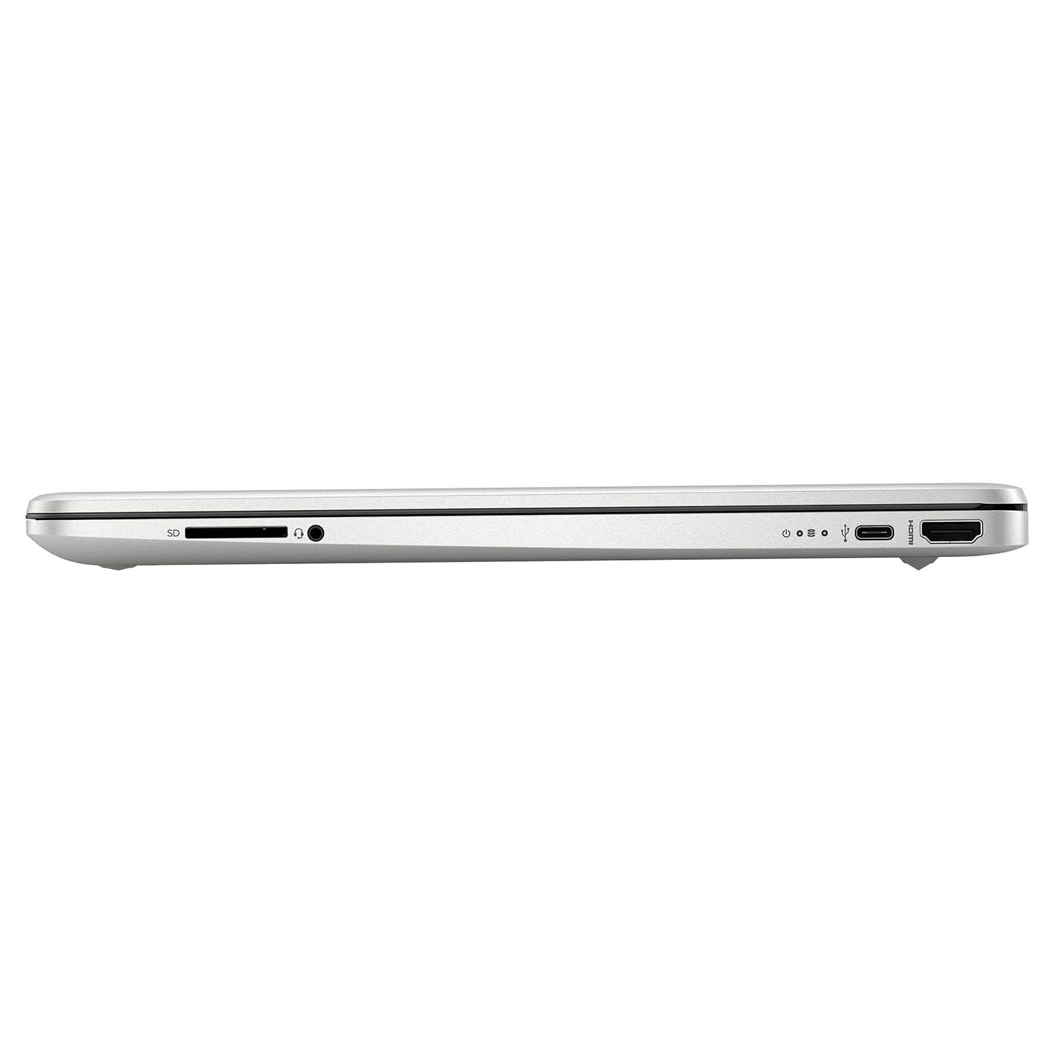 HP Essential 15 Laptop, 15.6" HD Screen, AMD Ryzen 3 5300U, 16GB RAM, 1TB SSD, Webcam, HDMI, Wi-Fi, Windows 11 Home, Silver