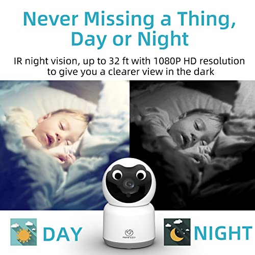 PAPIFEED Automatic Cat Feeder(2.4G WiFi APP Control 6L) & Pet Camera with Phone App(2.4G/5GHz WiFi Two-Way Audio Night Vision)