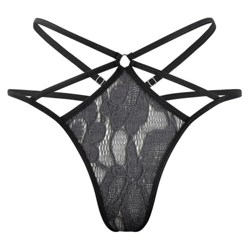 Ennice Custom Women's Classic Thong Funny Briefs for Wife Underwear Shorts T Back 3XL Sexy2