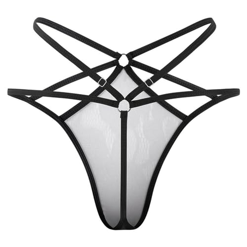 Ennice Custom Women's Classic Thong Funny Briefs for Wife Underwear Shorts T Back 3XL Sexy2