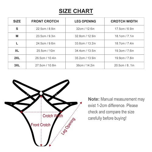 Ennice Custom Women's Classic Thong Funny Briefs for Wife Underwear Shorts T Back 3XL Sexy2