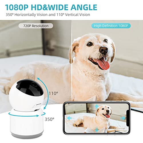 PAPIFEED Pet Security Camera ( Night Vision - 5GHz Version ) & 3.5L Automatic Cat Feeder with APP Control ( Black )