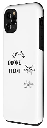 iPhone 11 Pro Max Drone Design Pilot Model Maker Quadcopter Drone Pilot Case