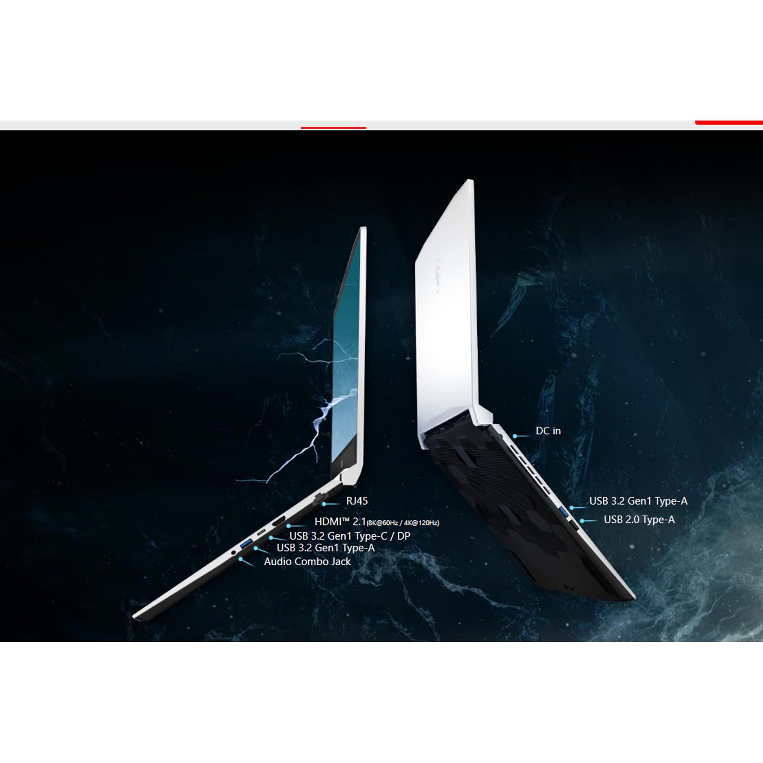 MSI Sword 15 Gaming Laptop, 15.6" FHD 144Hz Display, Intel Core i7-12650H, NVIDIA GeForce RTX 4050, 16GB DDR5 RAM, 1TB SSD, Webcam, Backlit KB, HDMI, RJ-45, Wi-Fi 6, Windows 11 Home, White