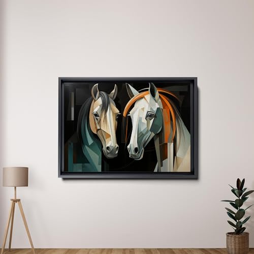 Majestic Black Stallion Galloping In The Clouds, Black Horse On Salt Flats, Canvas Print, Black Horse Print, Black Horse Wall Art