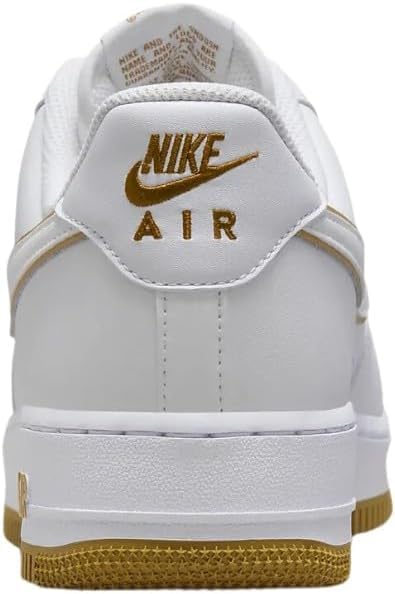 Nike Air Force 1 '07 White/White-Bronzine Mens Size 10