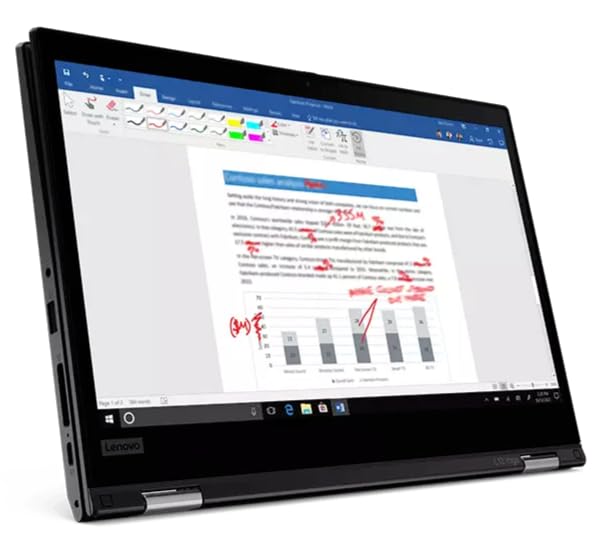Lenovo L13 Yoga Gen 2 2-in-1 Business Laptop, 13.3" FHD (1920 x 1080), Touchscreen, AMD Ryzen 7 PRO 5850U, 16 GB RAM, 1TB SSD, Fingerprint Reader, Webcam, Windows 10 Pro, XPI Bundle