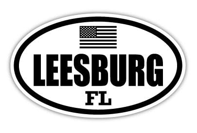 3 Pack Reflective Leesburg FL Florida Lake County Stealthy US Flag Euro Decal Sticker Vinyl for Hard Hats, Bottles, Glass, Toolbox 2" x 3"