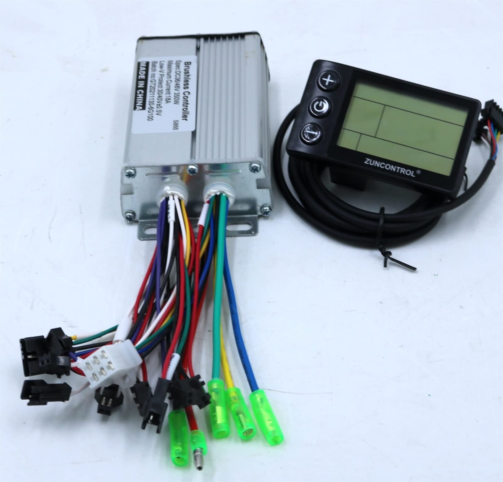 Bike Fender 36V 48V 60V 350W 18A Motor Controller E-Bike brushless Speed Controller and S866 LCD Display Mud Guards (Color : 60V 350W)