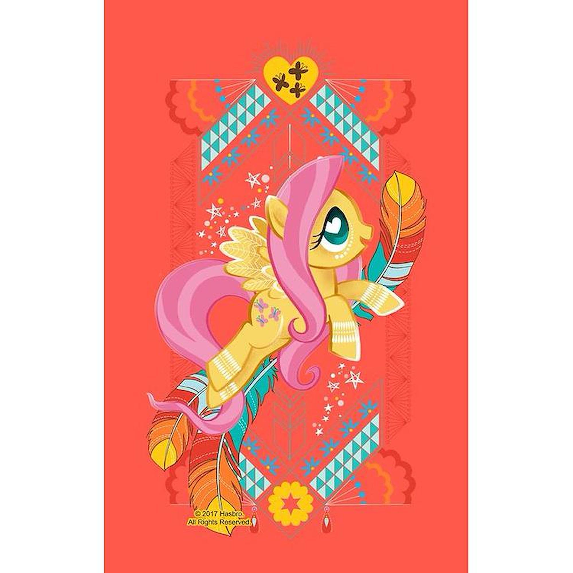 CafePress My Little Pony Fluttershy Feathers Wall Decal 20x12 Wall Decal, Vinyl Wall Peel, Reusable Wall Cling
