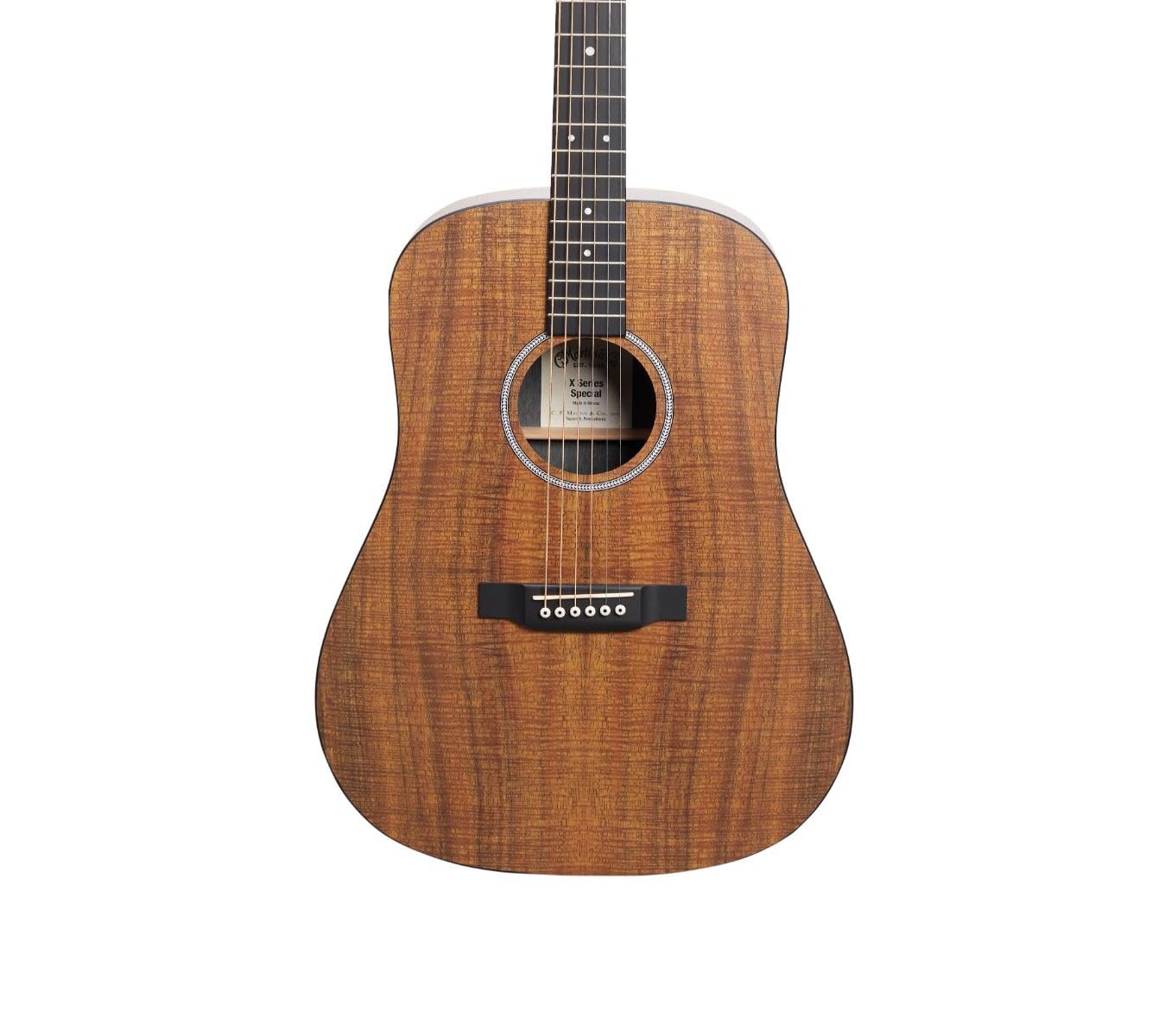 Martin X Series Koa Special Dreadnought Acoustic Guitar - Natural Koa