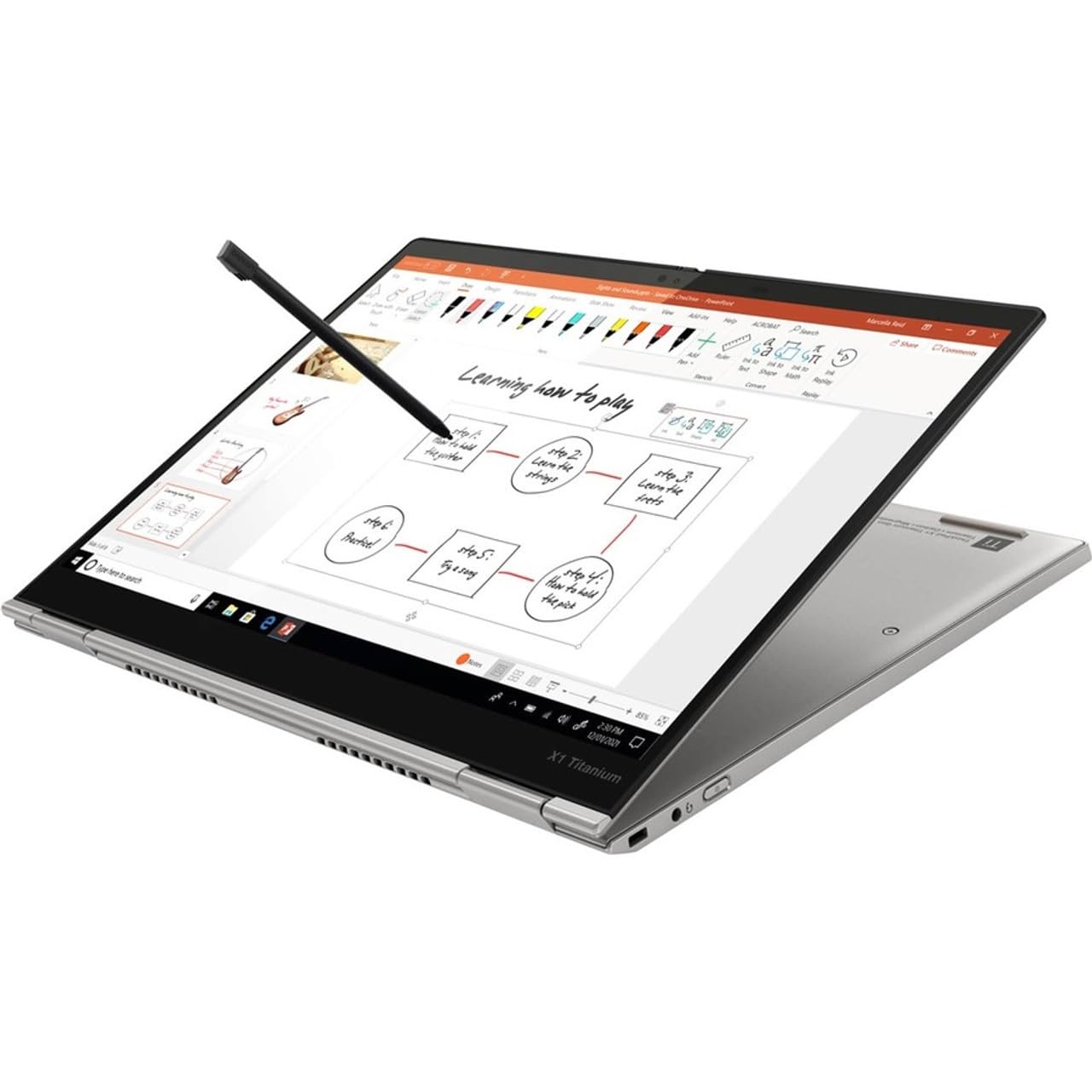 Lenovo ThinkPad X1 Titanium Gen 1 Laptop, 2023, 13.5" 2256 x 1504 Touchscreen, Intel Core i7-1180G7 4-Core, 16GB LPDDR4, 1TB SSD, Windows 11 Home, Backlit Keyboard, Wi-Fi 6, Bluetooth 5.1, Titanium