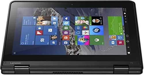 Lenovo ThinkPad Yoga 11e Gen 5 2-in-1 Laptop 11.6" HD IPS Anti-Glare Touchscreen Display Intel Quad-core Silver N5030 Processor 8GB RAM 1TB SSD Intel UHD Graphics 605 USB-C Pen Win11 + HDMI Cable