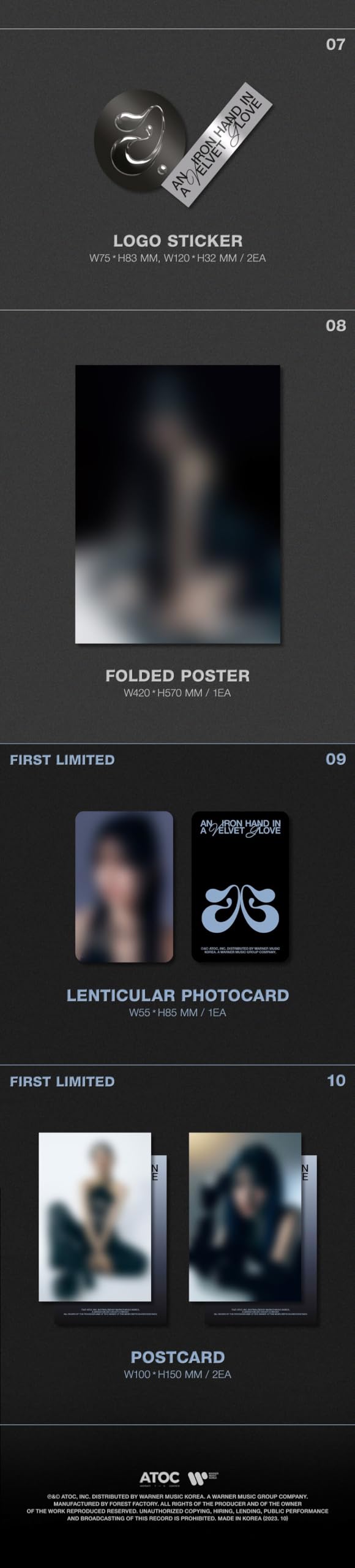 An Iron Hand In A Velvet Glove JINI Album [RANDOM ver.]+Pre Order Benefits+BolsVos K-POP Inspired Digital Planner, Digital Sticker Pack (1st EP)