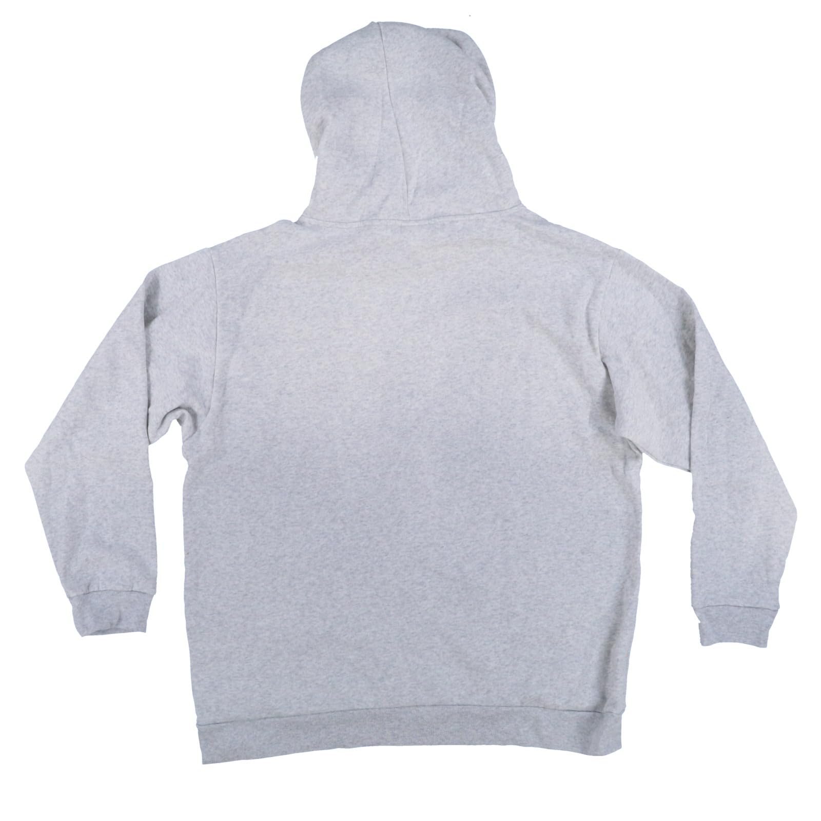 Victoria's Secret Pink Pullover Graphic Hoodie (Gray White Logo, XL)