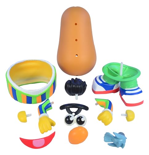 Poptaters Sesame Street Bert or Ernie - Includes 1 Character, Style Selected at Random, 14 Removable, Interchangeable Facial and Body Parts Including 1 Surprise Potato Head Piece - for Ages 8 and up