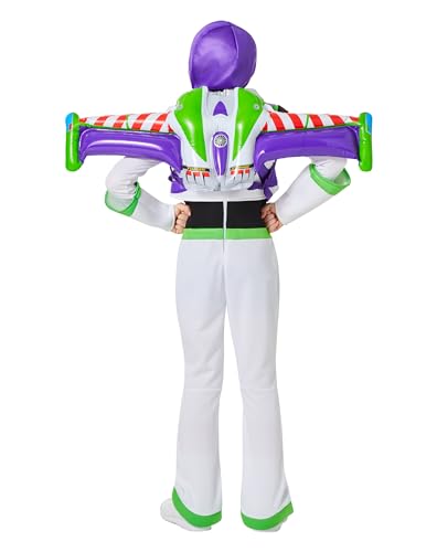 Spirit Halloween Toy Story Kids Buzz Lightyear with Wings Costume | Officially licensed | Disney | Pixar | Buzz Lightyear Outfit - M