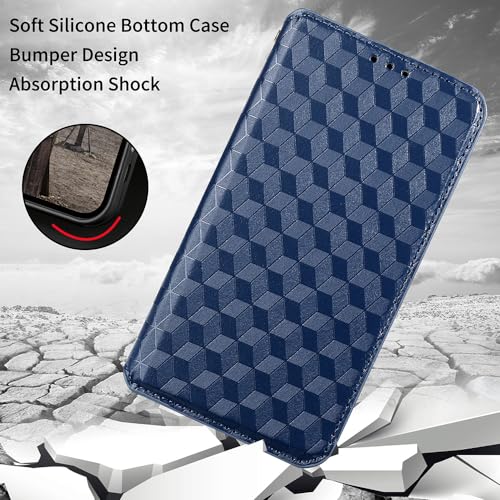 Compatible with Oppo Reno 6 Pro 5G Case,Compatible with Oppo Reno6 Pro 5G PEPM00 CPH2249 PU Leather Kickstand with Card Holders Flip Magnetic Closure Protection Phone Wallet Cover LAN