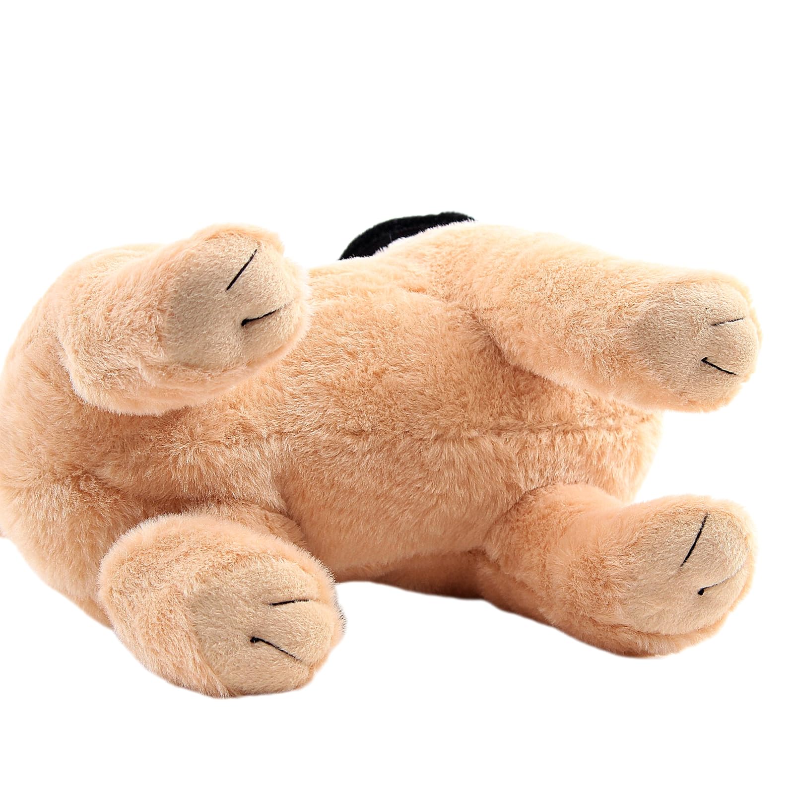 WinAdiGoo Cute Furry Realistic Pug Plush Doll Soft Stuffed Animal Toy 13 inch Cuddle Dog