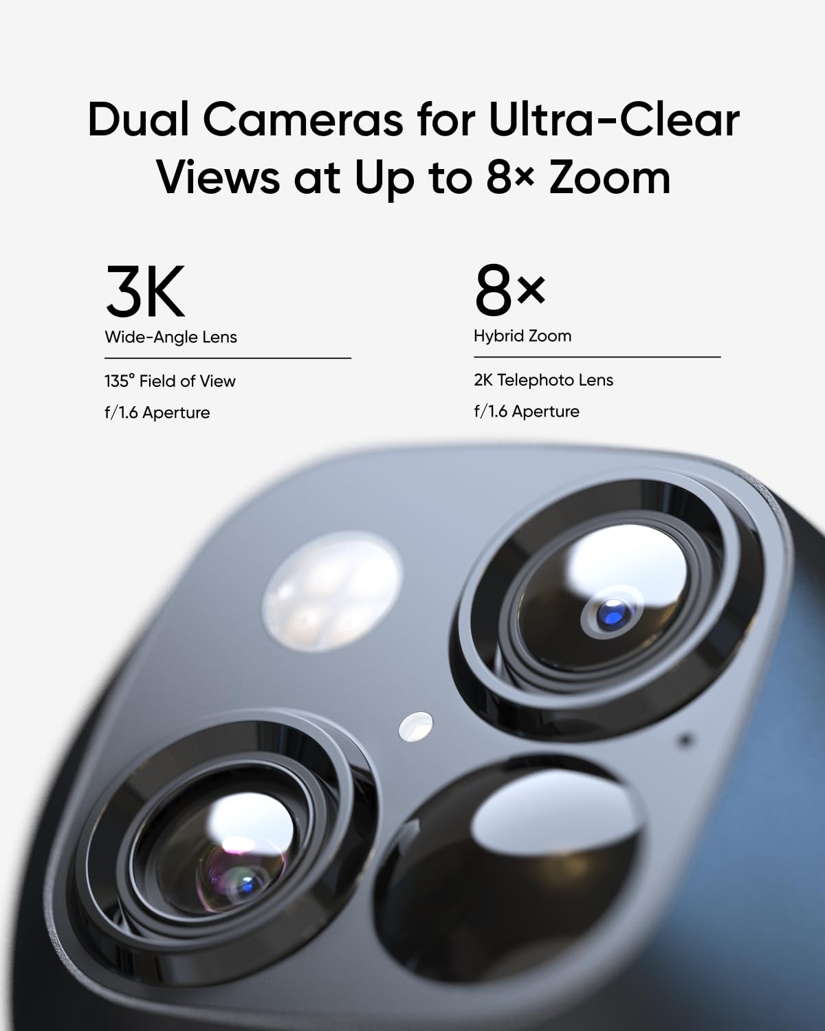 eufy Security SoloCam S340, Video Doorbell E340, Indoor Cam S350 with Floodlight Camera E340 Wired, Dual Camera