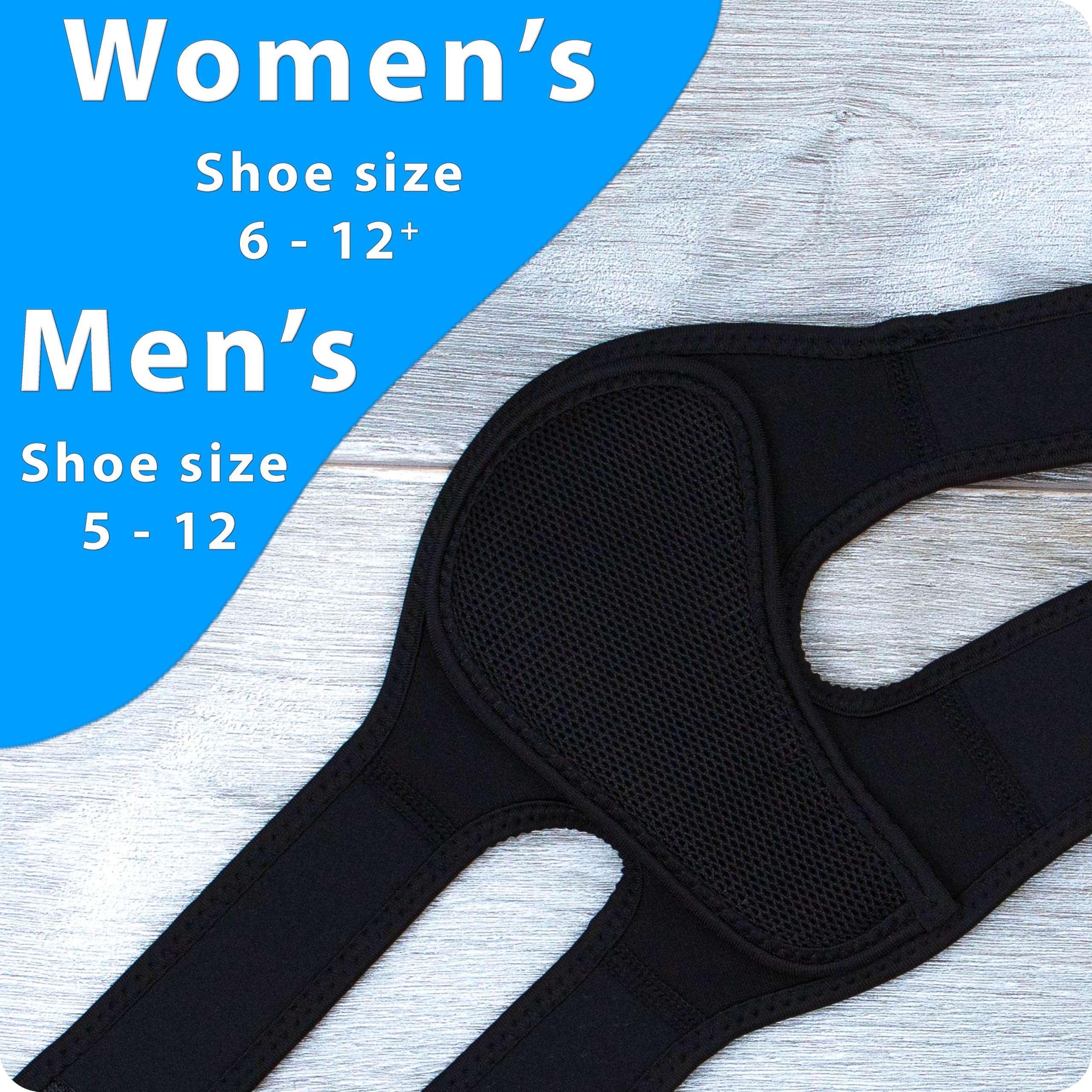 Omeer Left Foot AFO Foot Drop Brace For Walking With Shoes, Socks, Or Barefoot Provides Foot Drop Support For Men Or Women And Also Provides Plantar Fasciitis Relief