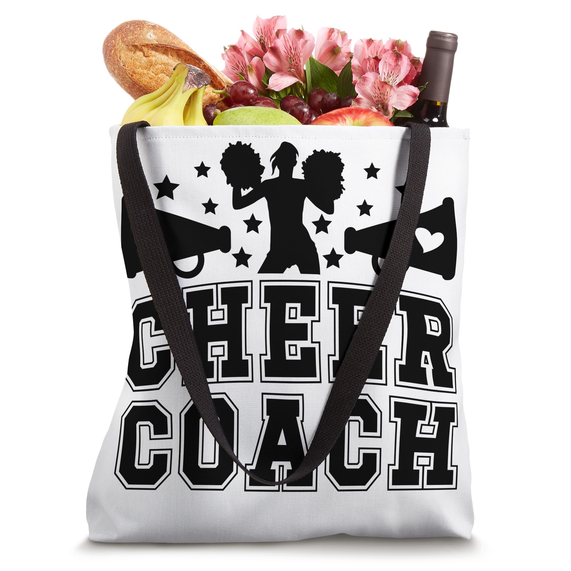Cheer Coach Appreciation Cheerleading Coach Tote Bag