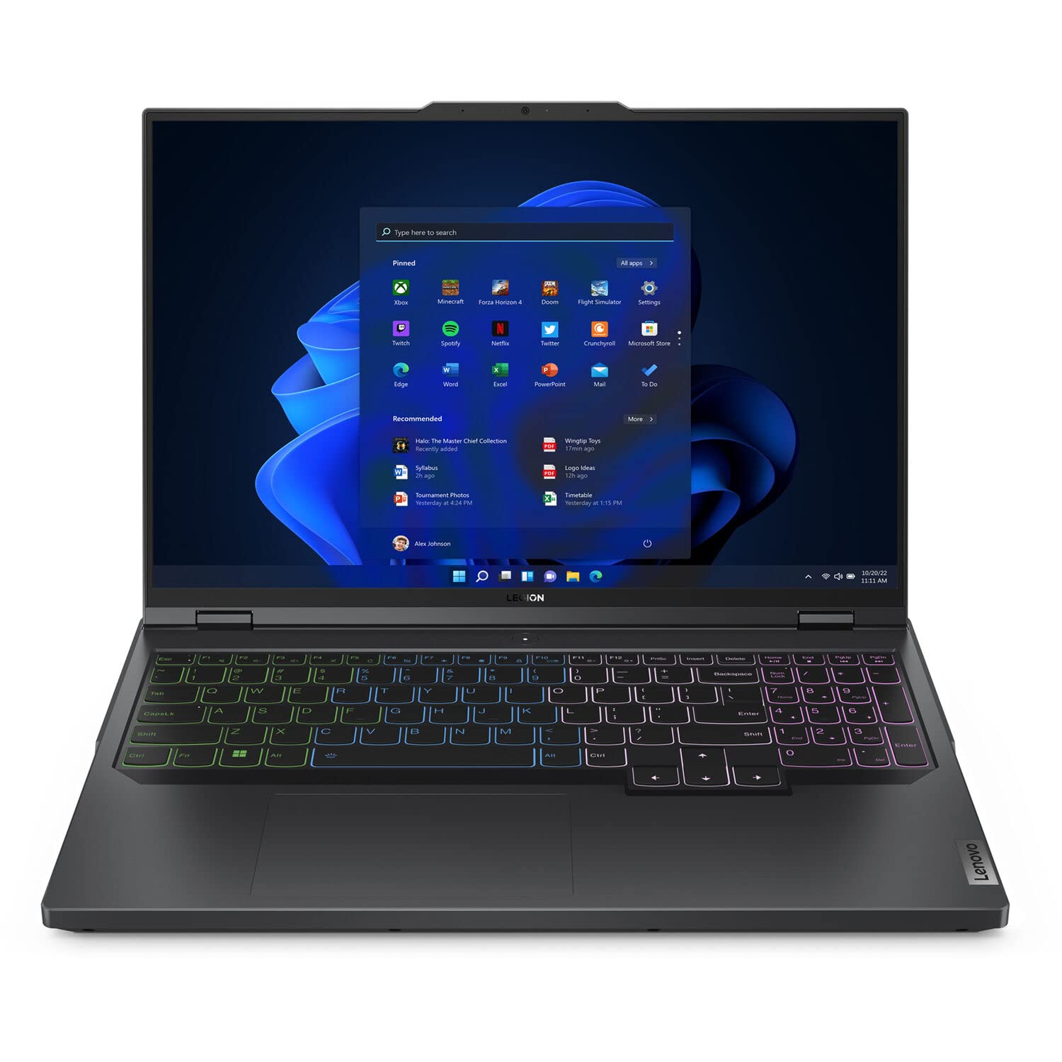 Lenovo Legion Pro 5 82WM Laptop 2023 16” WQXGA 2560 x 1600 IPS 165 Hertz AMD Ryzen 7-7745HX NVIDIA GeForce RTX 4060 8GB GDDR6 48GB DDR5 1TB SSD Four-Zone RGB Backlit Keyboard Windows 11 Pro