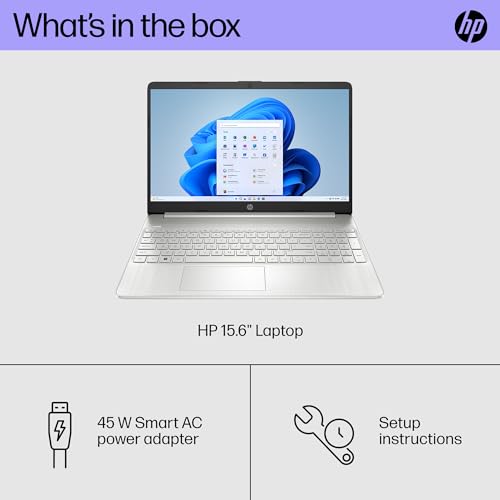 HP Laptop 15-dy2718nr, 11th Generation Intel® Core™ i7-1165G7, Intel® Iris® Xe Graphics, 12 GB DDR4, (15-dy2718nr, silver)