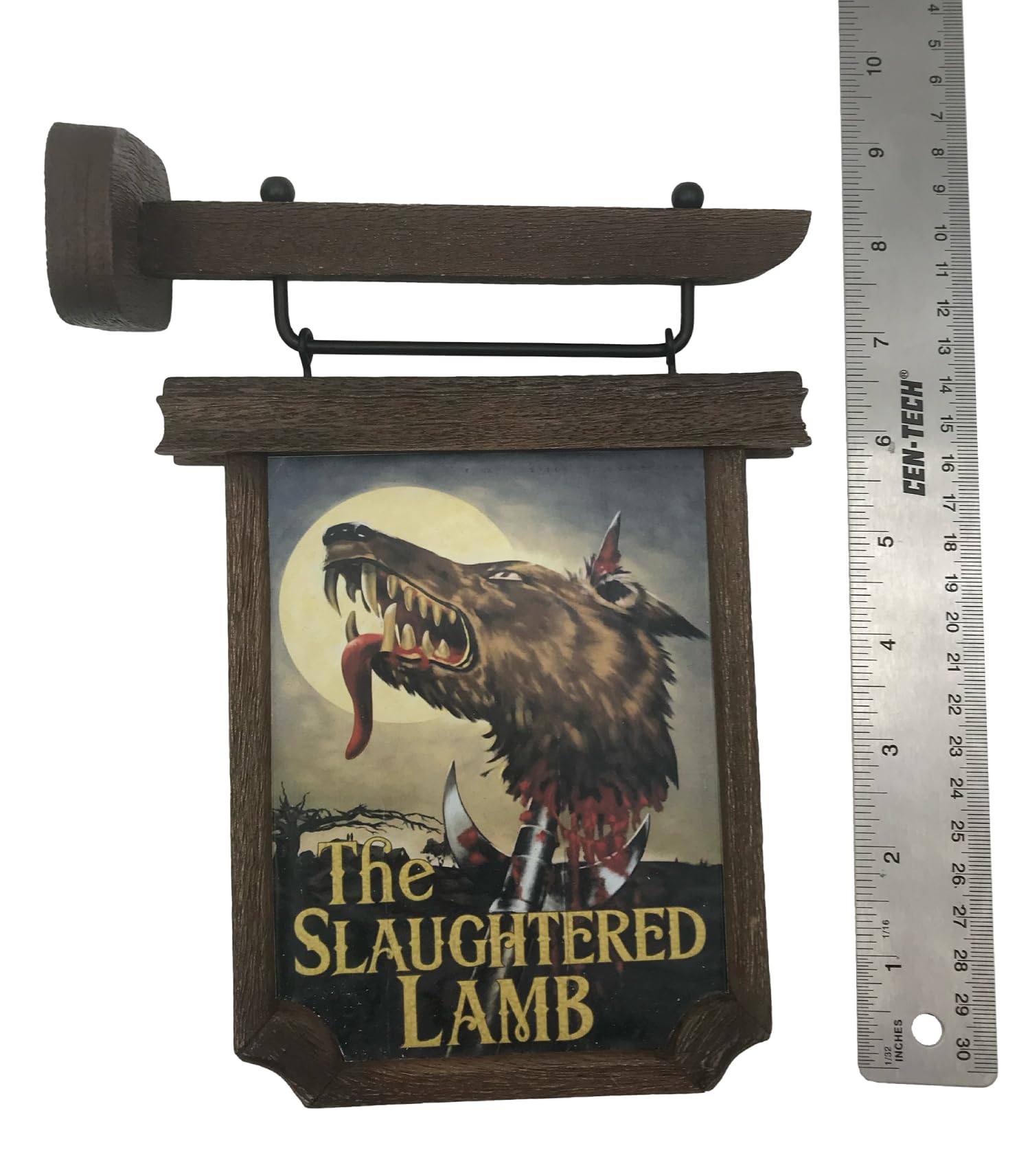 Factory Entertainment an American Werewolf in London - Pub Sign Scaled Prop Replica