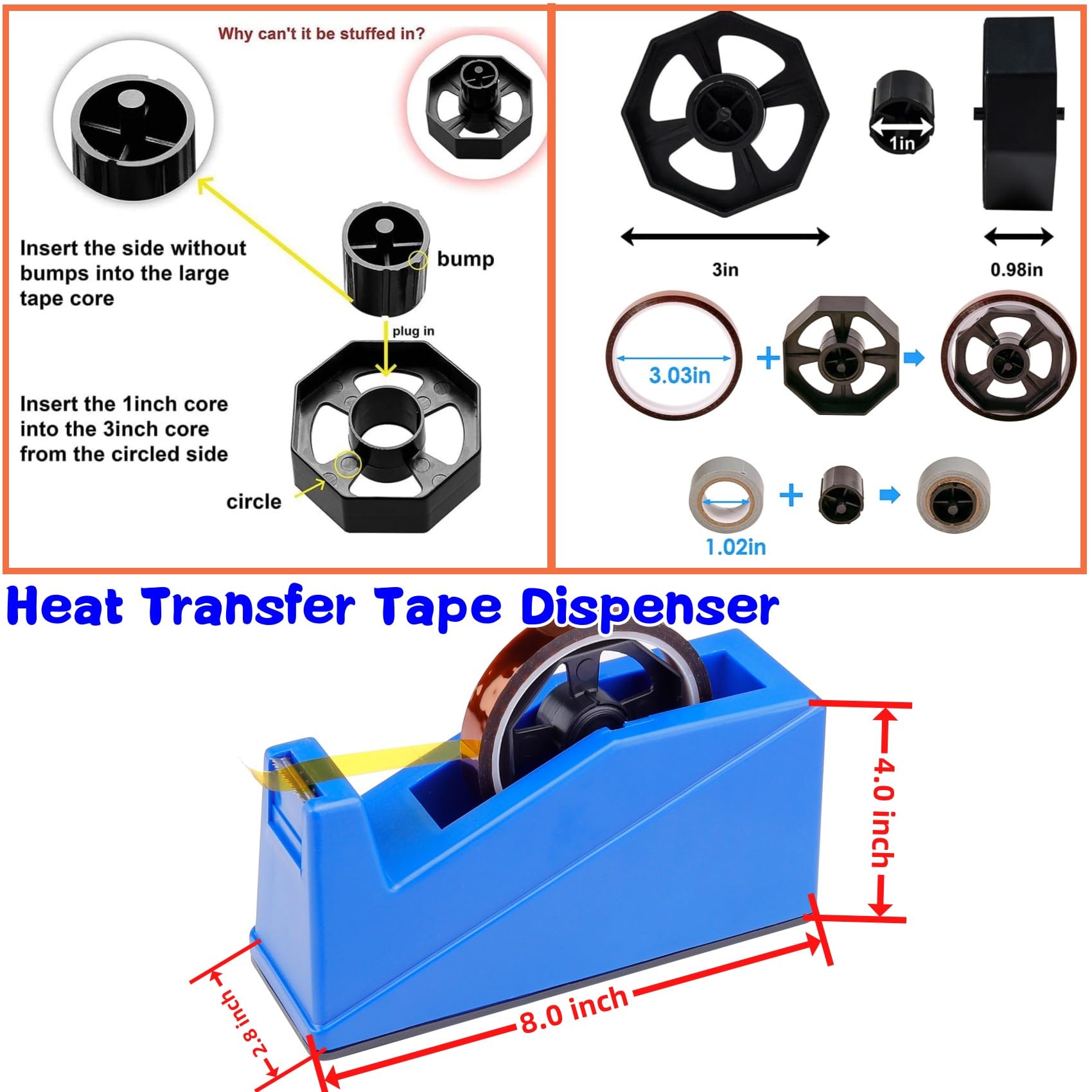 3-Size Tumbler Clamp for Sublimation,Cup Cradle for Crafting Tumblers,Sublimation Cup Holder Clamp for 20oz 30oz Cups,Mug Clamps for Sublimation,Tumbler Wrapper