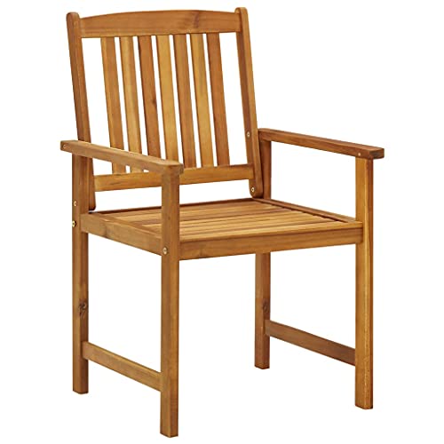 AJSEOYBS Patio Chairs with Cushions,Oversized Wooden Rocking Chair,All Weather Resistant Porch Rocker Suitable for Backyard, Porch, Balcony, Poolside 4 Pcs Solid Acacia Wood