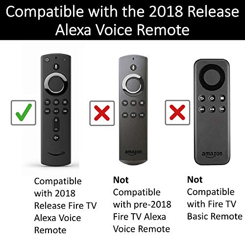 Mission Remote Case for The All-New Fire TV Voice Remote (2018 Version for Fire TV Stick 4K and Fire TV Cube) (Irish Green)