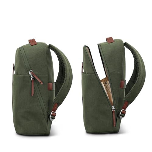 Samsonite Virtuosa Carry-On Travel Backpack with Padded Laptop Sleeve, Pine Green
