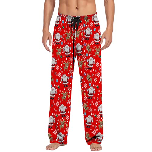 Workout Pants for Men with Pockets Pants with Zipper Pockets Men Black Booty Pants High Wasted Jean Pants Cotton Pants Mens Long Swim Pants Mens Pants with Elastic Waistband Red XL