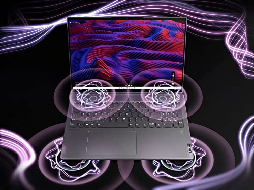 Lenovo Yoga 7 82QG Laptop 2022 16โ WQXGA 2560 x 1600 Display Touchscrenn, Intel Core i7-1260P, 12-core, Intel Iris Xe Graphics, 16GB LPDDR5, 4TB SSD, Backlit KB, Thunderbolt 4, FP, Windows 11 Home