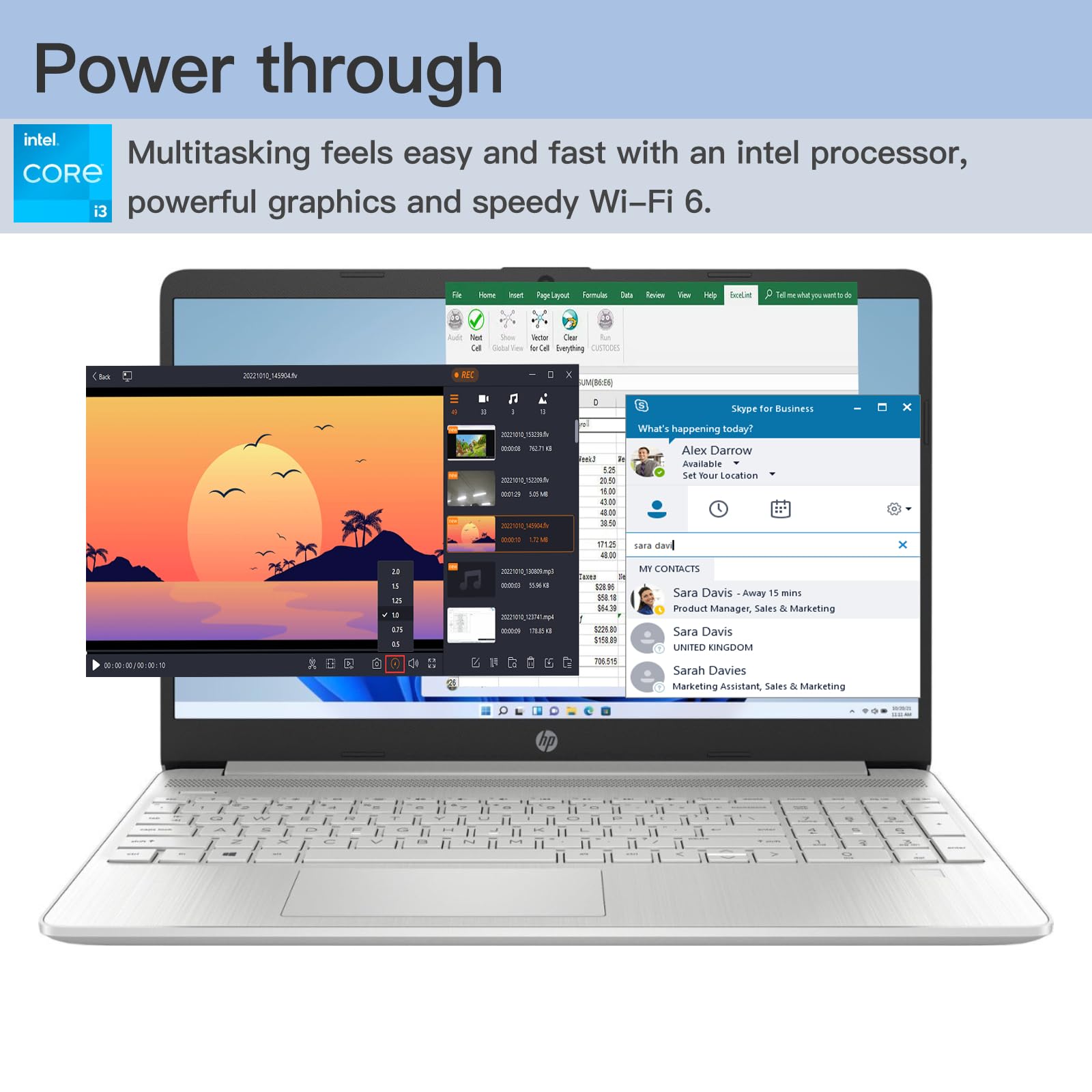 HP 15.6" Touchscreen Laptop for Student and Business - HD Touch Display, CPU i3-1215U >i5-1135G7 (6-core), 12GB RAM, 256GB PCIe SSD, Intel UHD Graphics, 11H Long Battery Life, Windows 11 Home