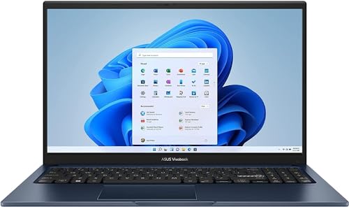 asus Vivobook 15.6/ FHD Laptop, 6-core Intel Core i3-1215U(up to 4.4GHz), 16GB RAM, 1TB PCIE SSD, HDMI, Webcam, USB-A&C, Windows 11+ GM Accessory, Quiet Blue