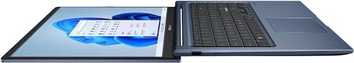 asus Vivobook 15.6/ FHD Laptop, 6-core Intel Core i3-1215U(up to 4.4GHz), 16GB RAM, 1TB PCIE SSD, HDMI, Webcam, USB-A&C, Windows 11+ GM Accessory, Quiet Blue