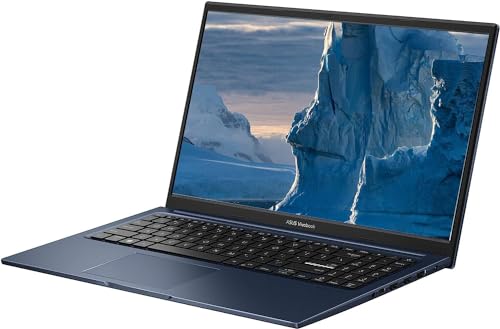 asus Vivobook 15.6/ FHD Laptop, 6-core Intel Core i3-1215U(up to 4.4GHz), 16GB RAM, 1TB PCIE SSD, HDMI, Webcam, USB-A&C, Windows 11+ GM Accessory, Quiet Blue