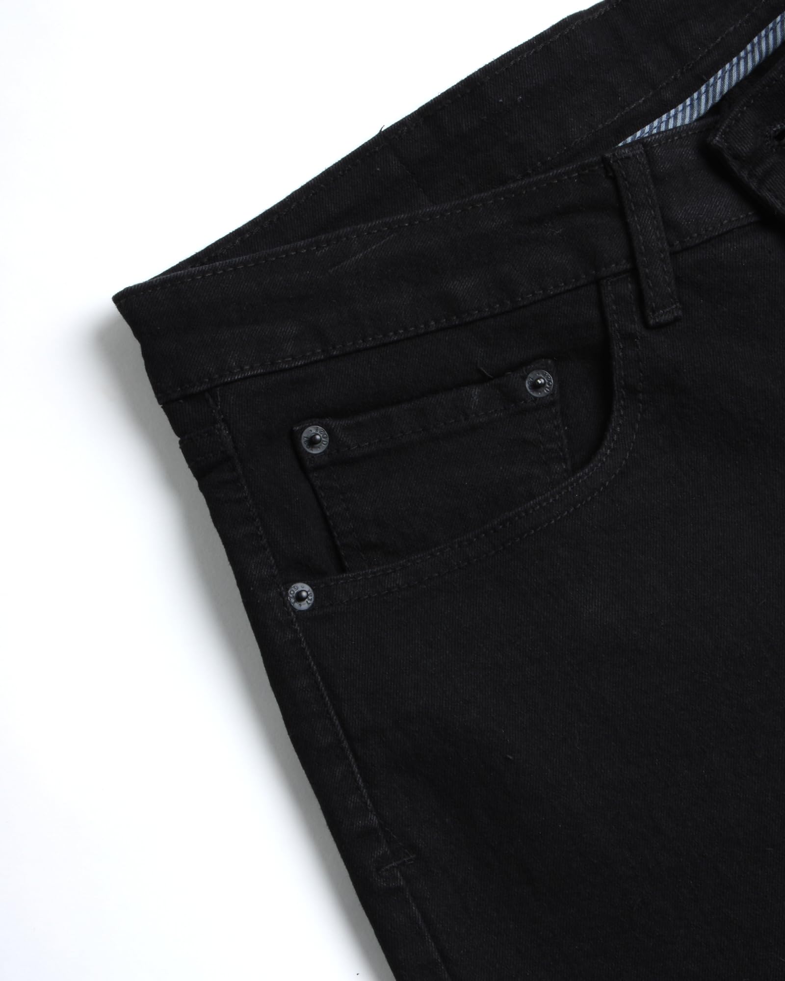 IZOD Men's Jeans, Slim Fit, Comfort Stretch Denim, Size 32X32, Black Ink